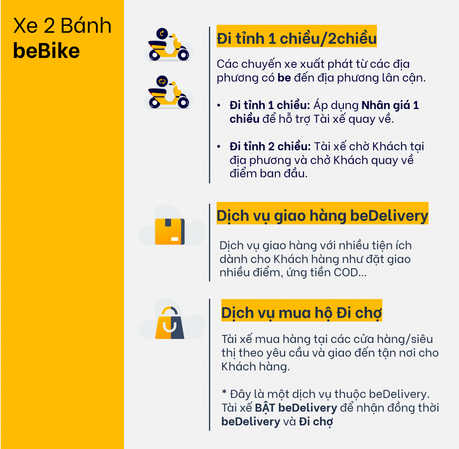 Be | [beBike & beCar] Giới thiệu be và các dịch vụ của be