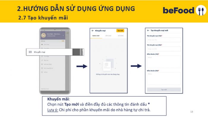 Be | Hướng dẫn sử dụng ứng dụng beMerchant