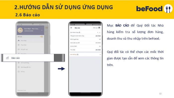 Be | Hướng dẫn sử dụng ứng dụng beMerchant
