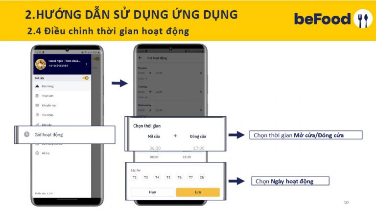 Be | Hướng dẫn sử dụng ứng dụng beMerchant