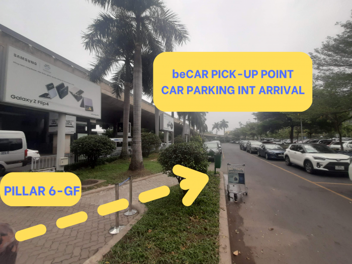 Be | Guide to pick-up BeCar Opposites Pillar 6-GF Car Parking from ...